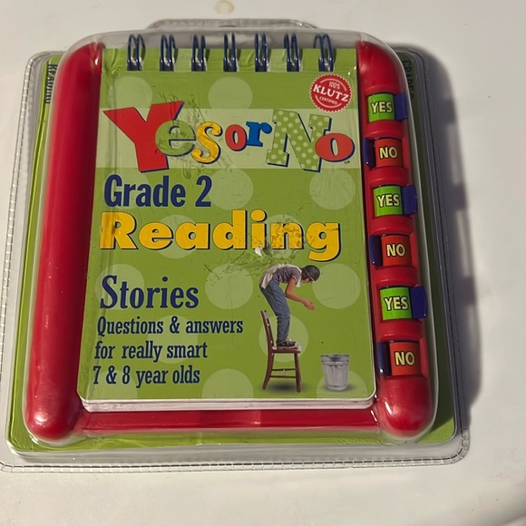 Other | Vintage Yes Or No Grade 2 Reading New | Poshmark